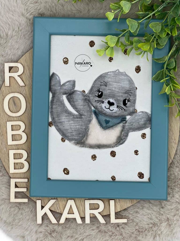 Stickdatei Robbe - Onlineshop Marleenas Sternenstickerei